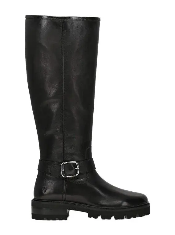 THE FRYE COMPANY Olivia Buckle Tall Boots - Black