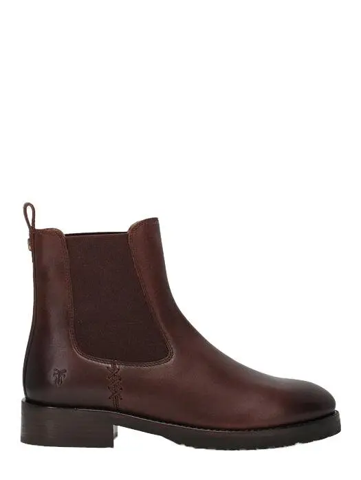 THE FRYE COMPANY Melissa Lug Chelsea Boot - Brown