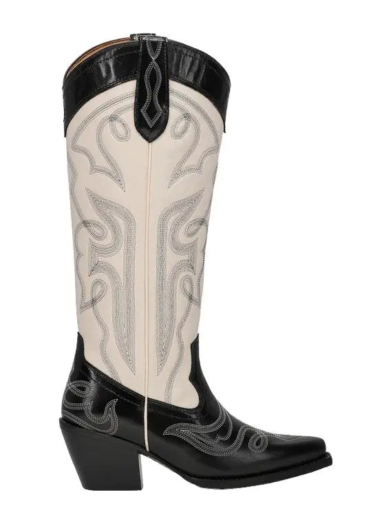 THE FRYE COMPANY Laila Double F Deco Boots - Black