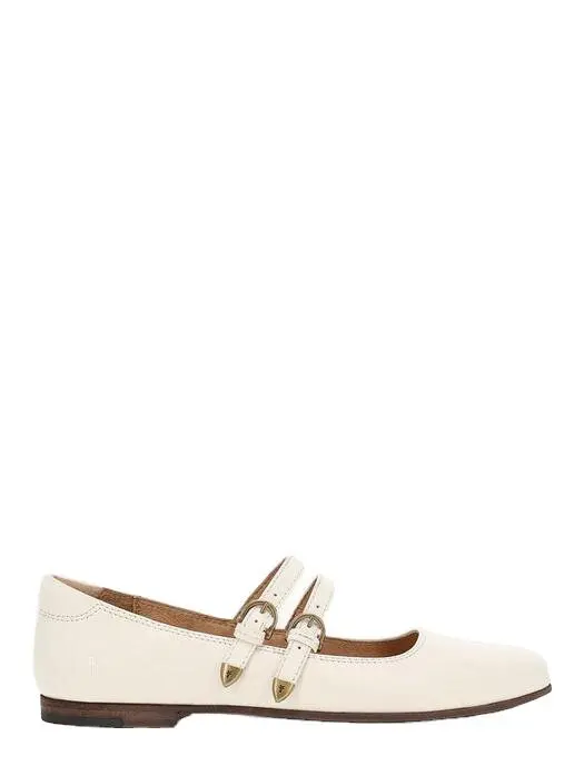 THE FRYE COMPANY Carson Multi Mary Janes - Natural