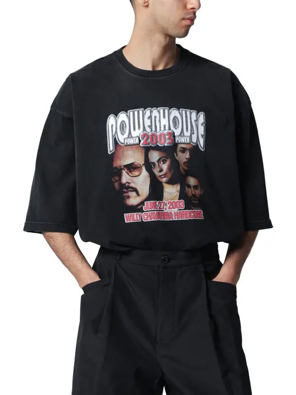 WILLY CHAVARRIA Powerhouse Northsider T-shirt - Black