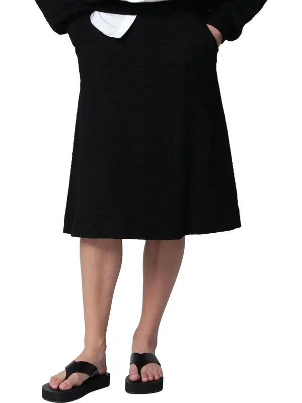 Dries Van Noten Viscose-blend Skirt - Black