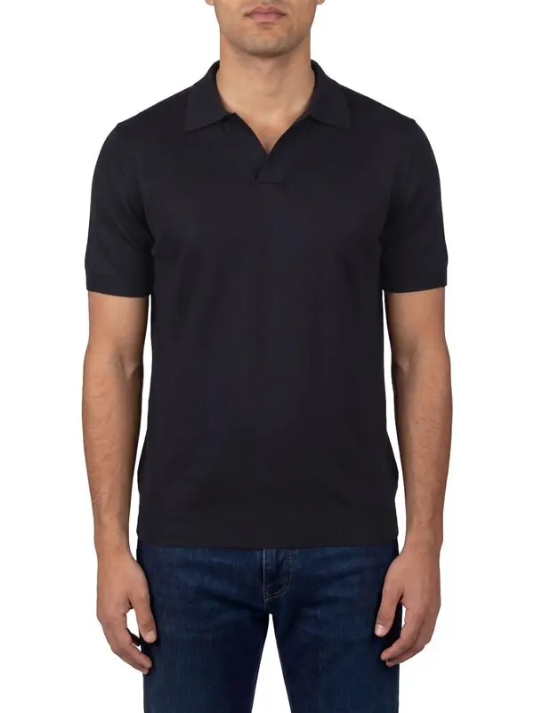 Tagliatore Polo Shirt - Black