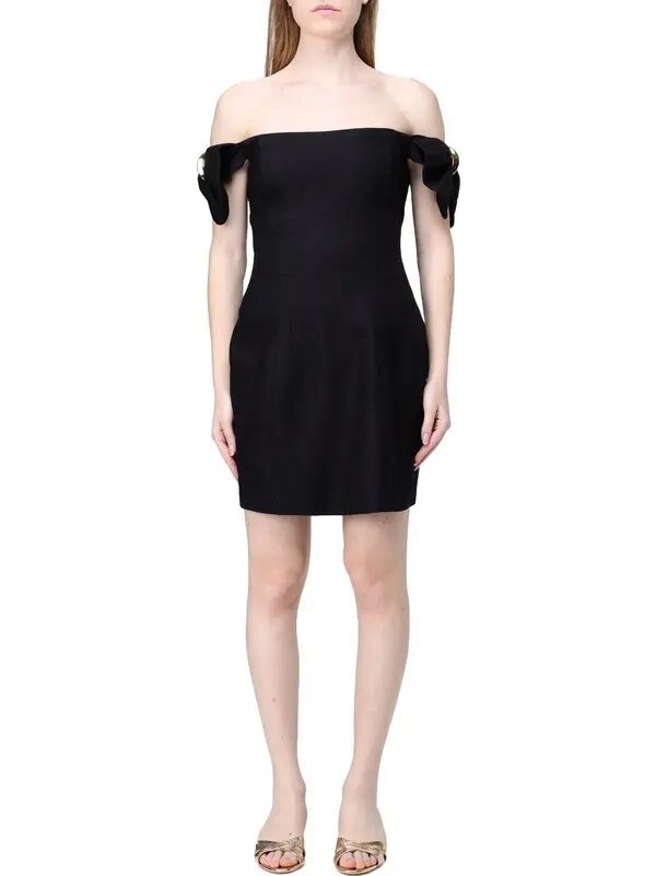 Elisabetta Franchi Off-the-shoulder Dress - Black