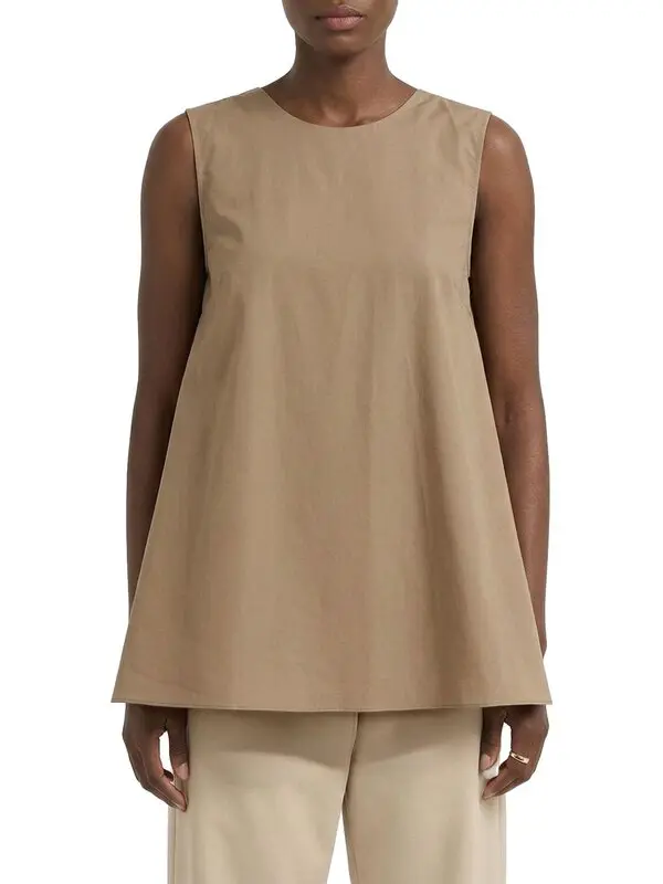 Carven Sleeveless Top - Beige