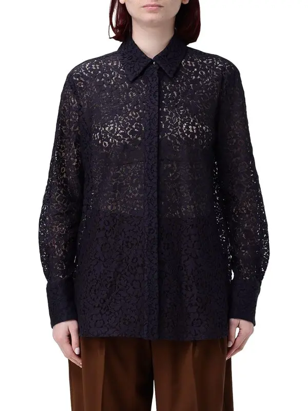 Max Mara Lace Shirt - Blue