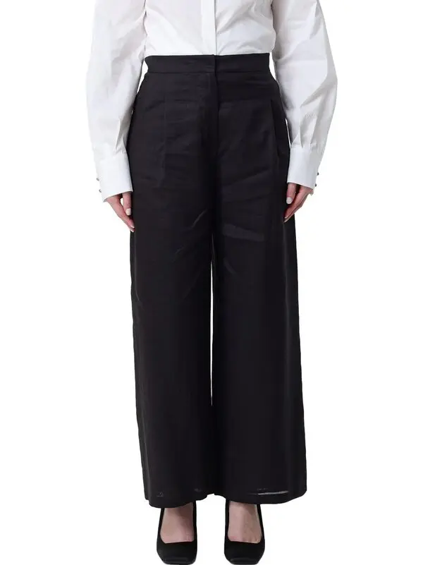 Max Mara Wide Leg Trousers - Black