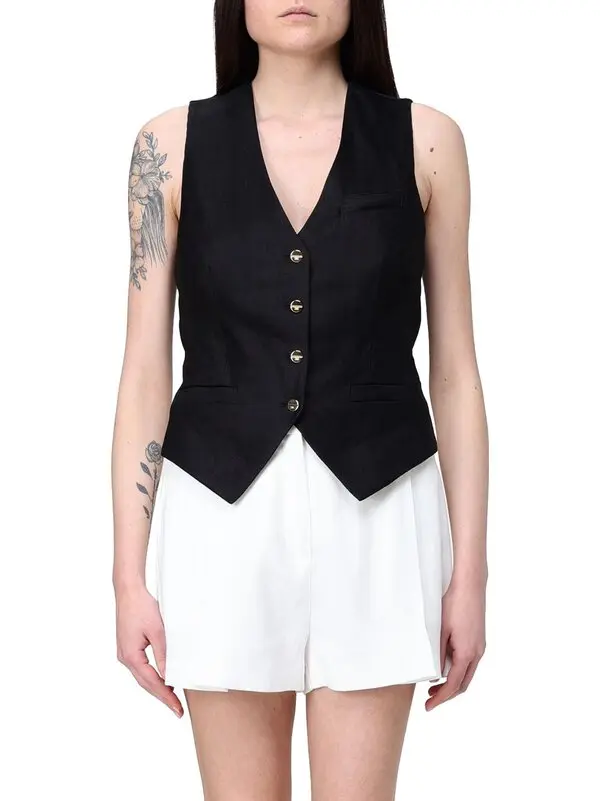 Elisabetta Franchi Waistcoat - Black
