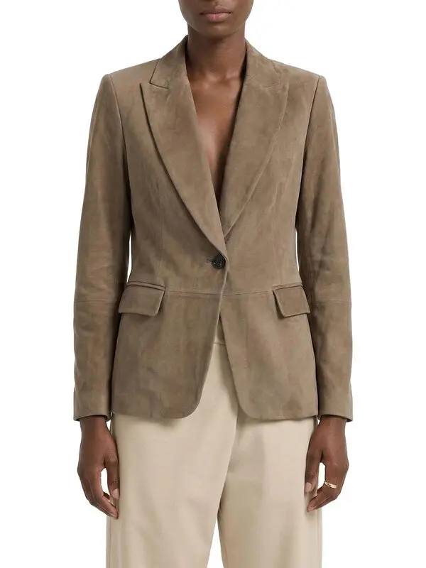 Brunello Cucinelli Tailored Jacket - Brown