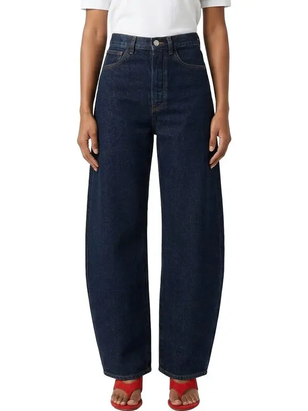 Alaïa Wide Leg Jeans - Blue