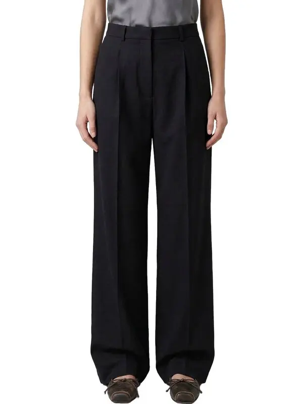 MAISON MARGIELA Wide Leg Trousers - Black
