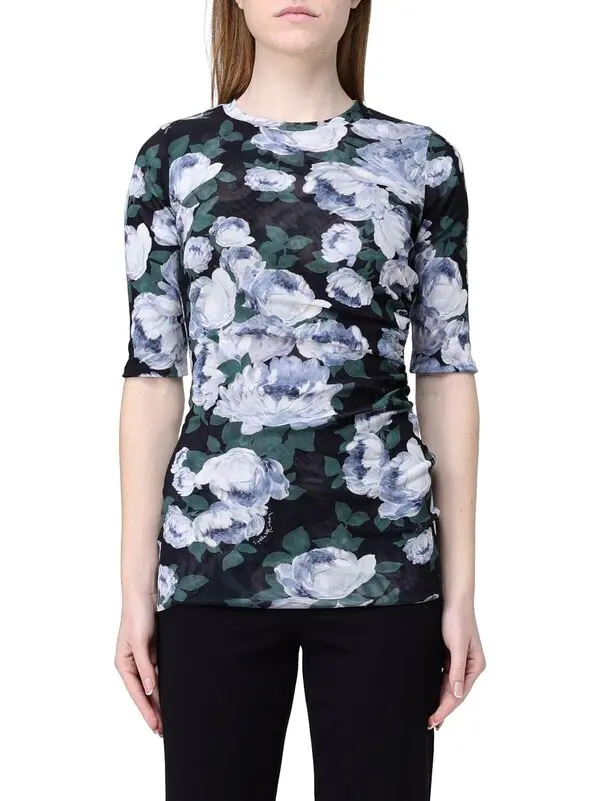 Stella McCartney Floral Print Top - Black