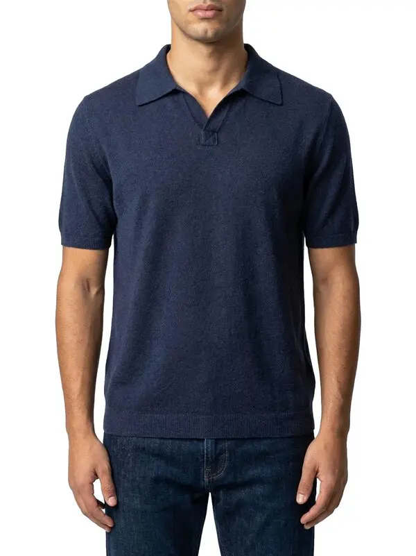 ROBERTO COLLINA Polo Shirt - Navy