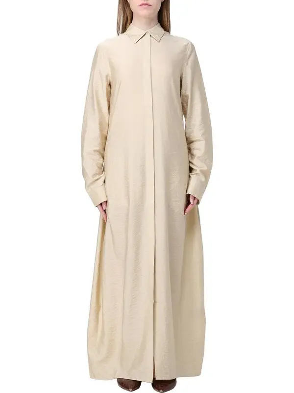 TOTEME Maxi Shirt Dress - Beige