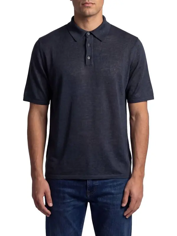 ROBERTO COLLINA Polo Shirt - Blue