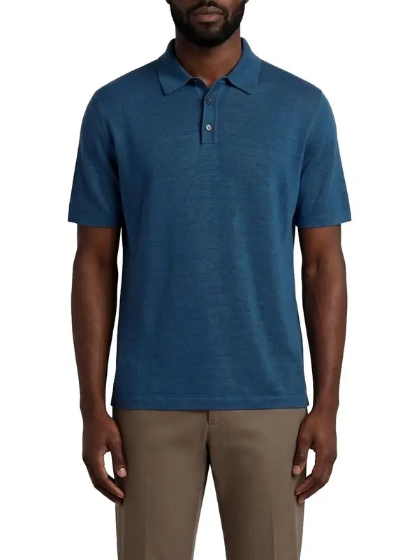 ROBERTO COLLINA Polo Shirt - Teal