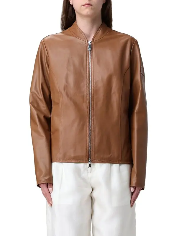 Peuterey Leather Jacket - Brown