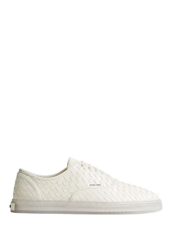 Bottega Veneta Serena Lace-up Sneaker - Alabaster