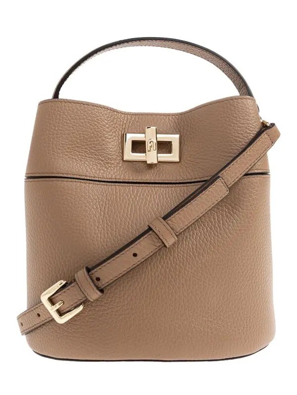 Furla Amelia Mini Bucket Bag By - Brown