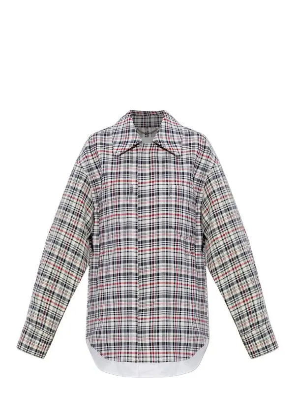 Victoria Beckham Checked Pattern Shirt - Multicolour