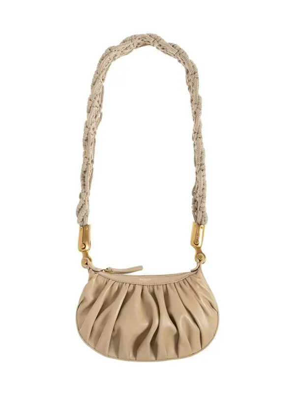 Balmain Frame Bag "ébène Mini - Beige