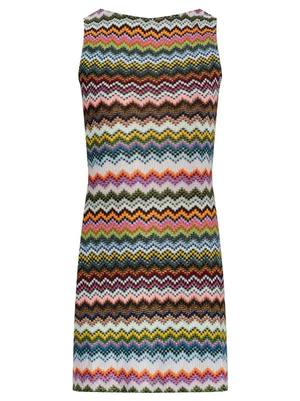 Missoni Backless Mini Dress - Multicolour