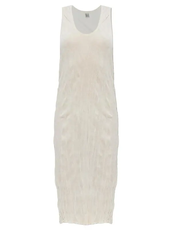 TOTEME Sleeveless Midi Dress - Cream