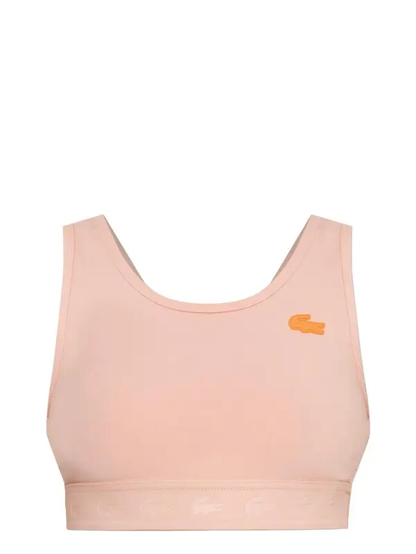 Lacoste Short Training Top - Pink