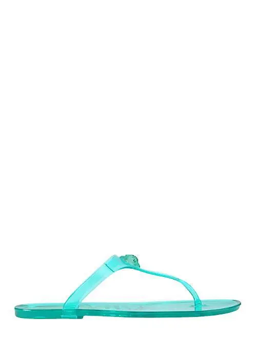 Kurt Geiger Maddison T-bar Jelly Sandals - Teal