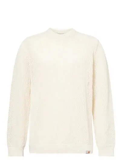 Carhartt Work In Progress Stockton Crochet Cotton-blend Jumper - Cinnerus