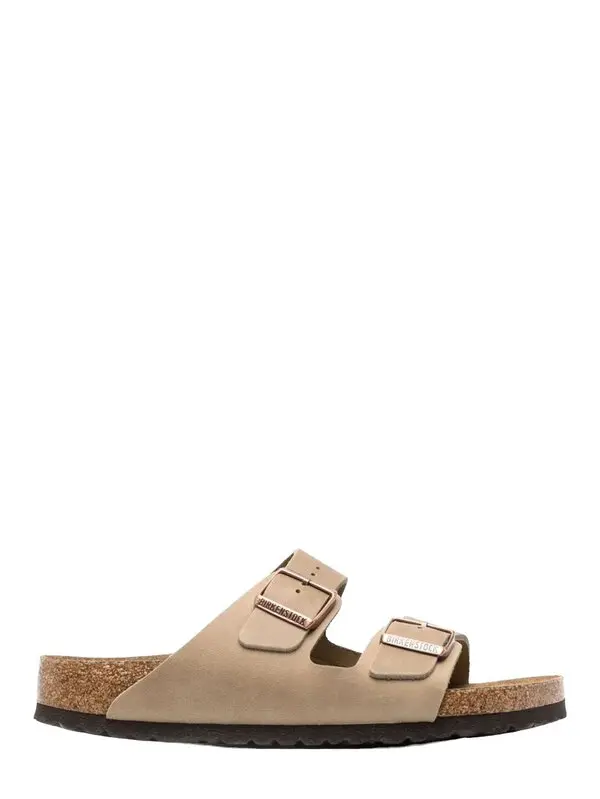 BIRKENSTOCK Arizona Leather Sandals - Nude & Neutrals
