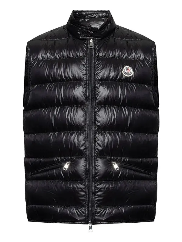 Moncler Packable Down Vest - Black