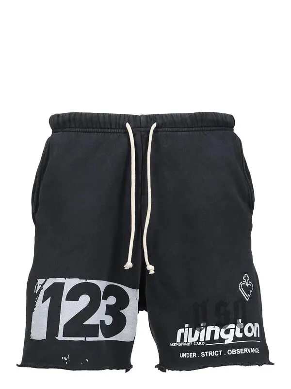 RIVINGTON ROI REBIS Membership Uso Shorts - Black