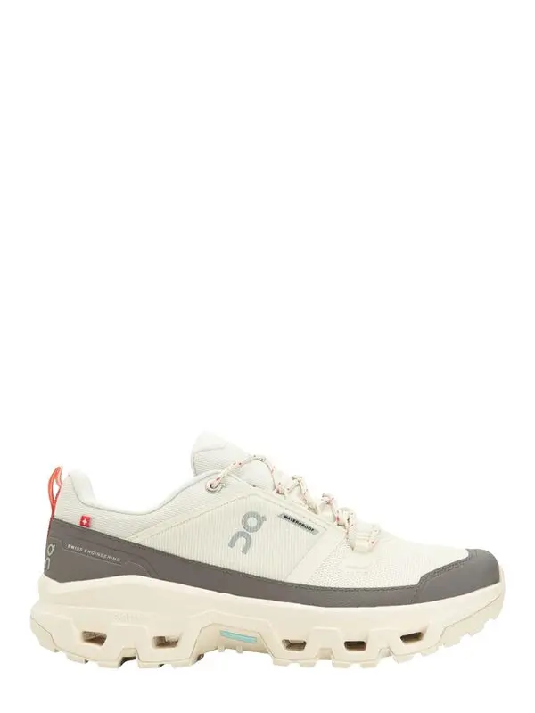On Cloudrock Low Waterproof Sneakers - Cream