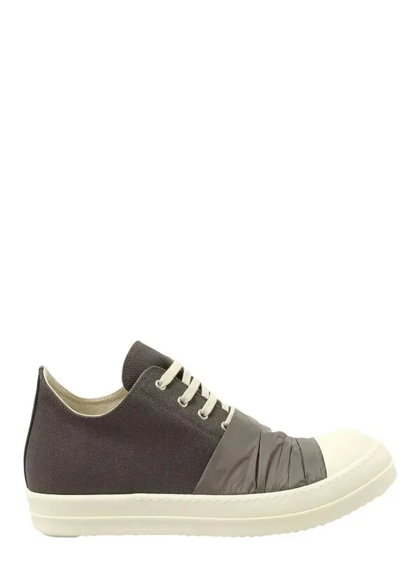Rick Owens Hustler Low 'dark Dust Denim - Brown