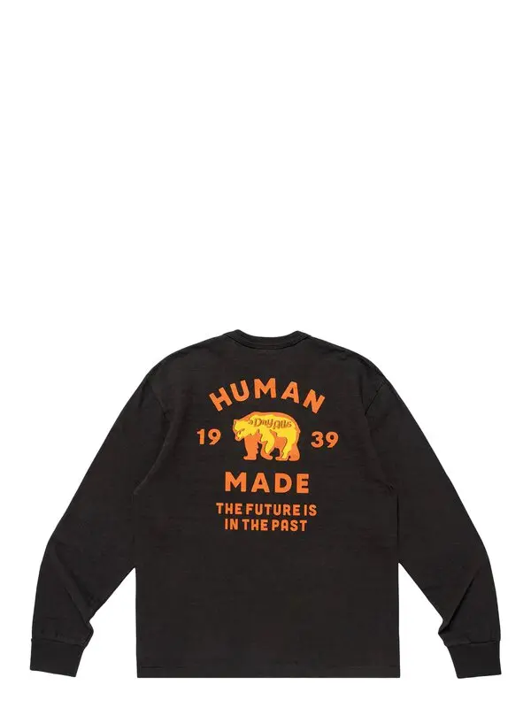 HUMAN MADE Graphic Long-sleeve T-shirt - Black