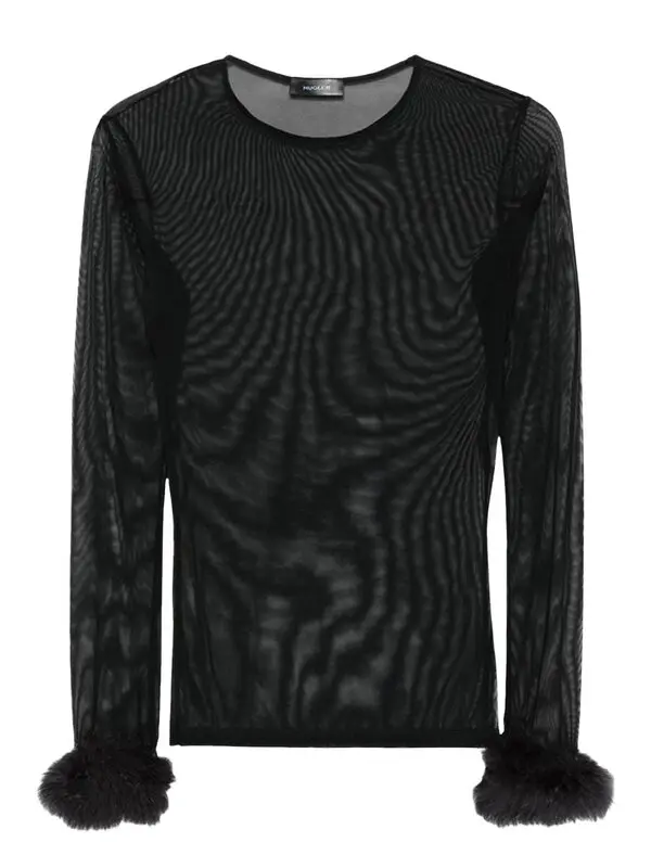 MUGLER Top - Black