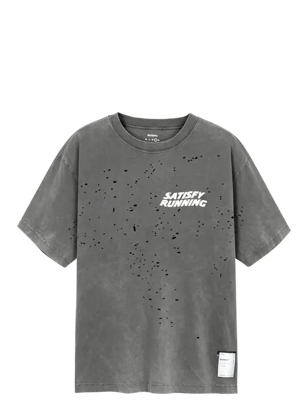 Satisfy Mothtech Running T-shirt - Black