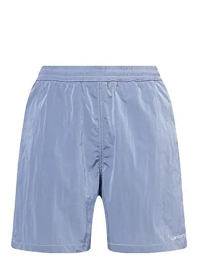 Carhartt Work In Progress Canby Swim Shorts - Gentle Blue / White