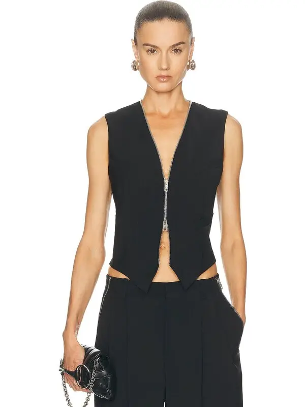 Alexander Wang Tailored Vest - Black