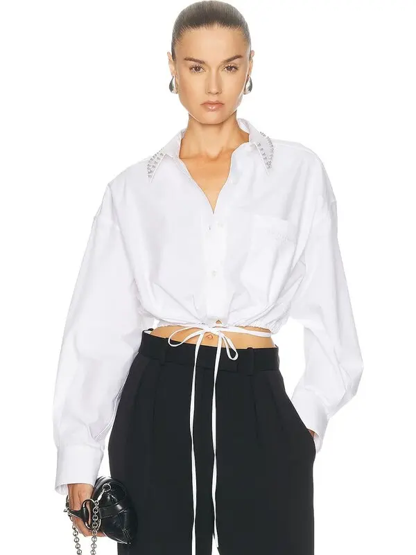 Alexander Wang Wrap Shirt - White
