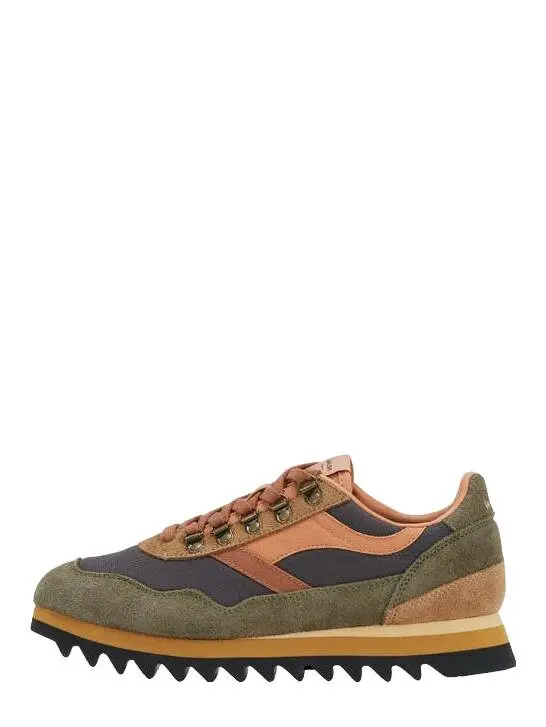WALSH Ensign Sneakers - Black Gray/brown/army Green