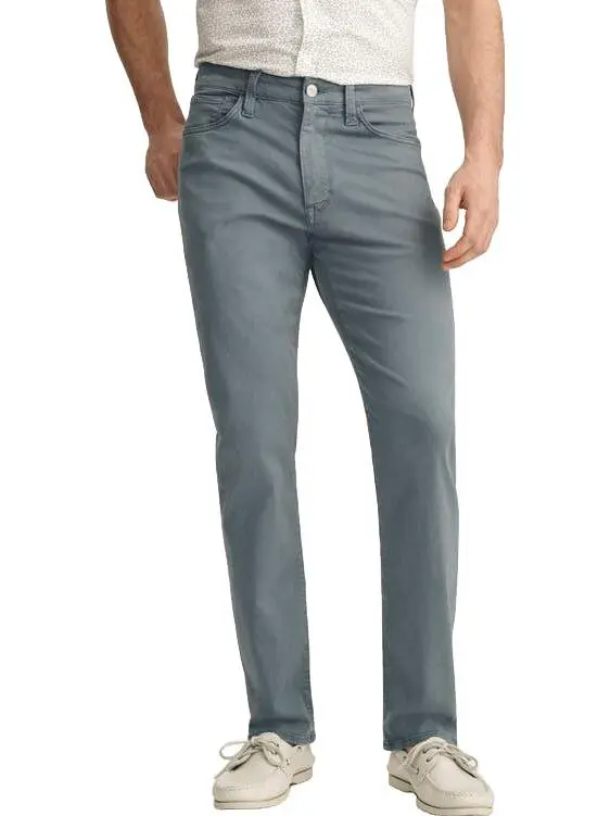 34 Heritage Courage Straight Leg Twill Pants - Flint Stone Twill