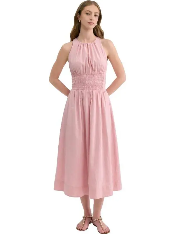 Rebecca Taylor Emelia Midi Dress - Vintage Rose