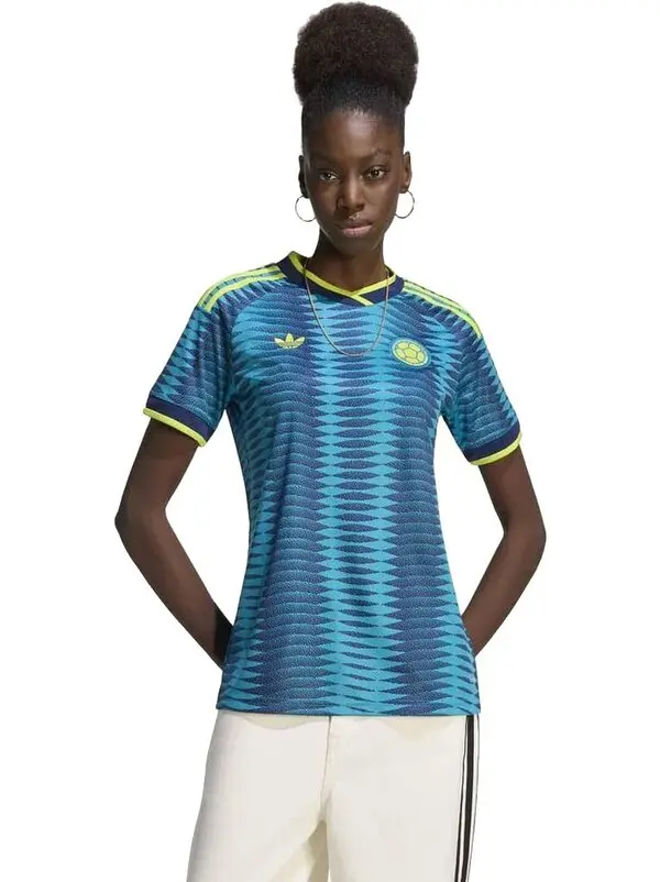 Adidas Colombia National Team 2026 Away Replica Jersey - Turquoise