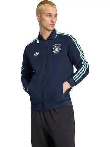 Adidas Germany National Team 2006 Away Full-zip Anthem Jacket By - Navy