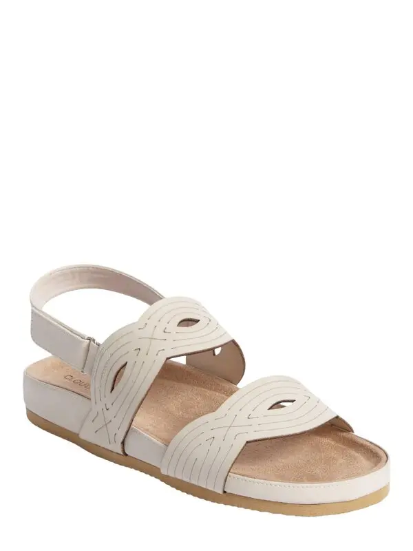 COMFORTVIEW The Noelle Sandal - Bone