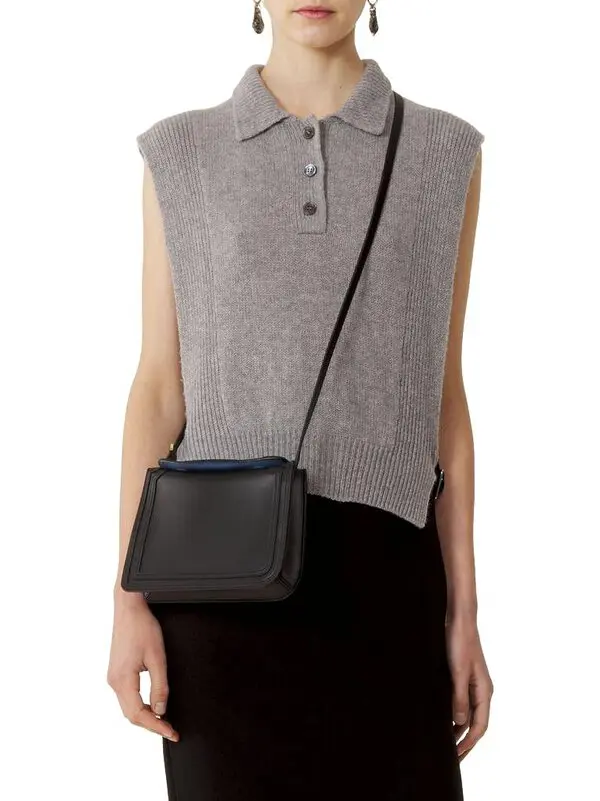 LANVIN Sleeveless Cashmere Sweater - Light Grey
