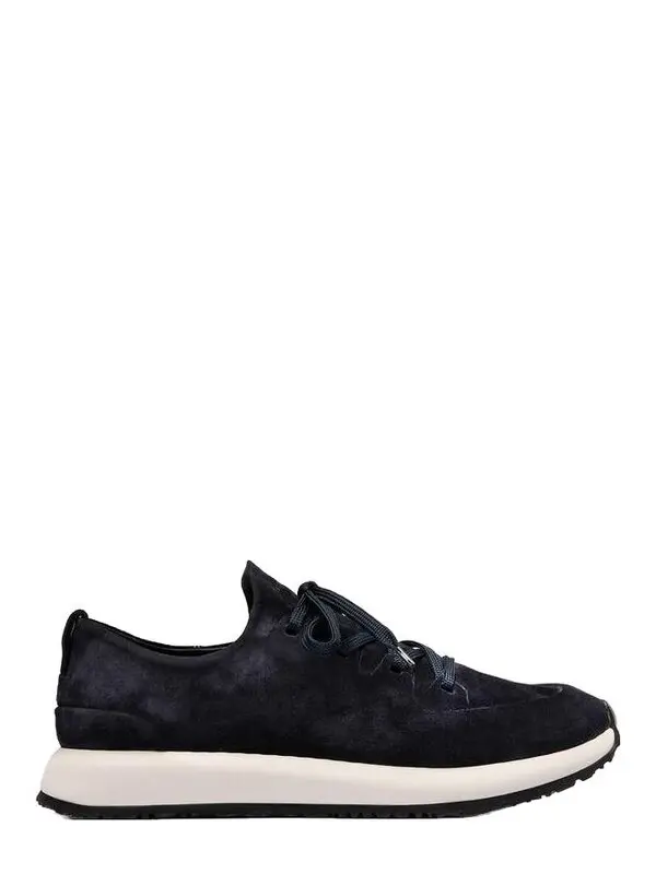 Officine Creative Entire 001 Suede Sock Sneakers - Blue