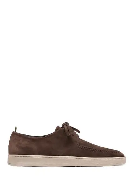 Officine Creative Herbie 012 Suede Derby Shoes - Brown